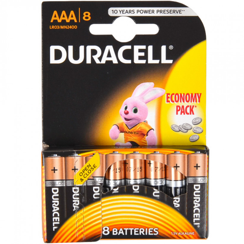 Батарейка Duracell LR-03 ААА по 8 штуки mini - купить по выгодным ценам ...